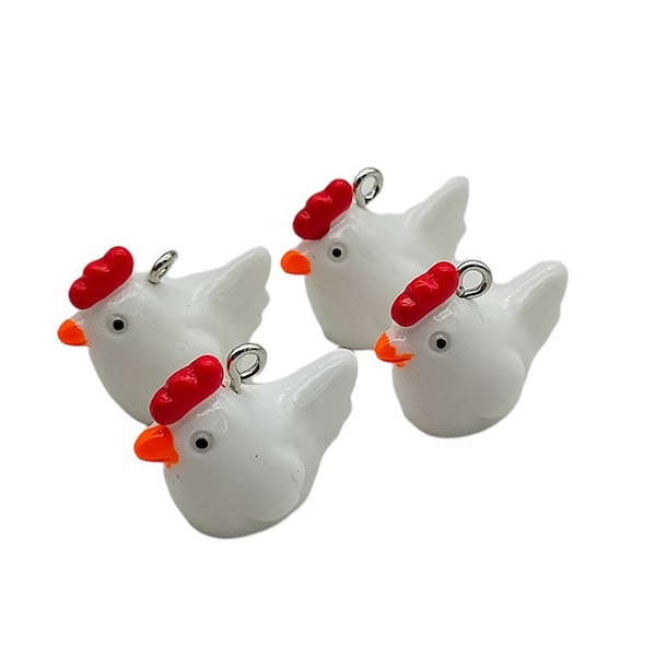 Chicken Charms - Etsy