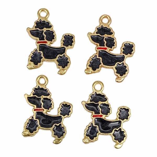 Poodle Charms - Etsy