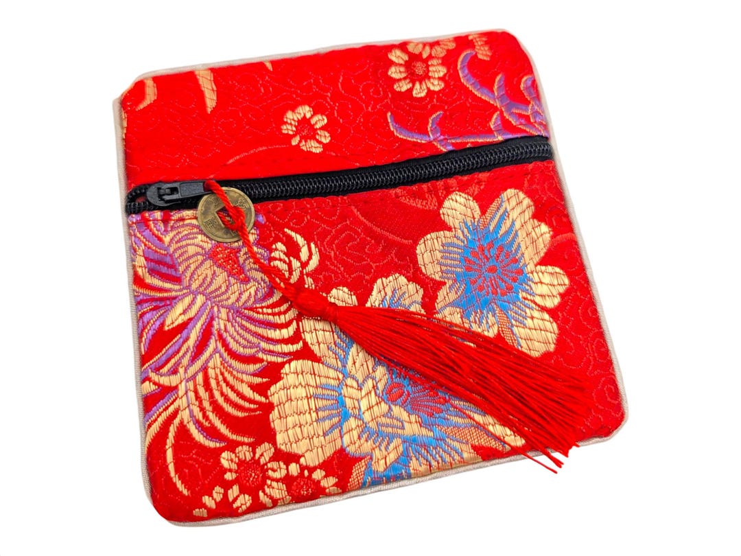 Beautiful Pouch in Traditional Chinese Patterns. - Etsy