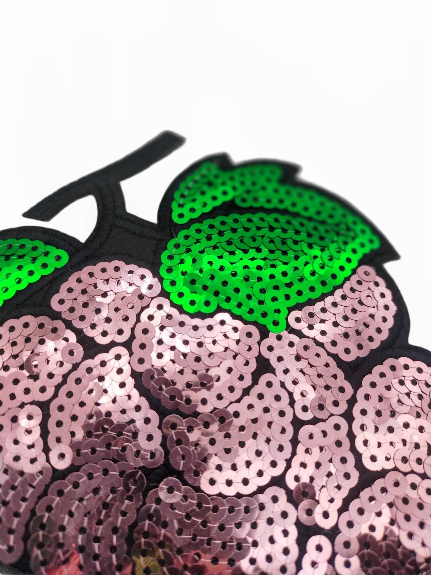 Large Sequin Iron on Grape Patches - Etsy Ireland