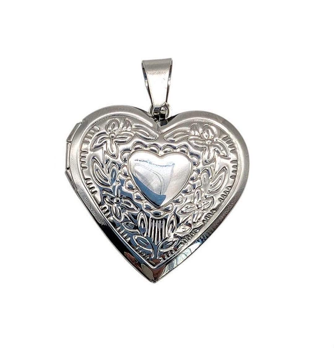 316 Stainless Steel Heart Locket Charms, Tarnish Resistant - Etsy