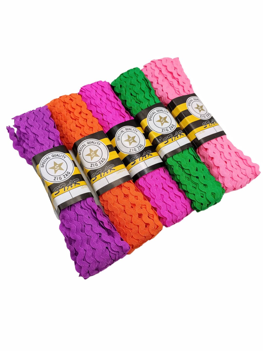 Gorgeous Brightly Coloured Ric Rack Ribbon - Etsy