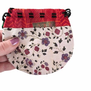 NEW SIZE Recycled Sari Pouches - Etsy
