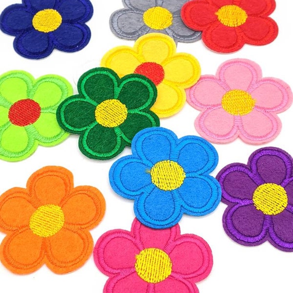 Flower Iron on Patch - Etsy