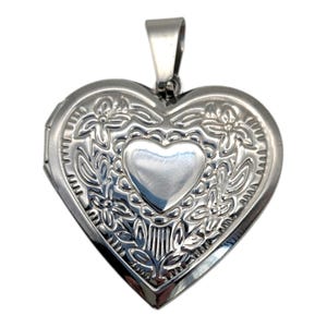 316 Stainless Steel Heart Locket Charms, Tarnish Resistant - Etsy
