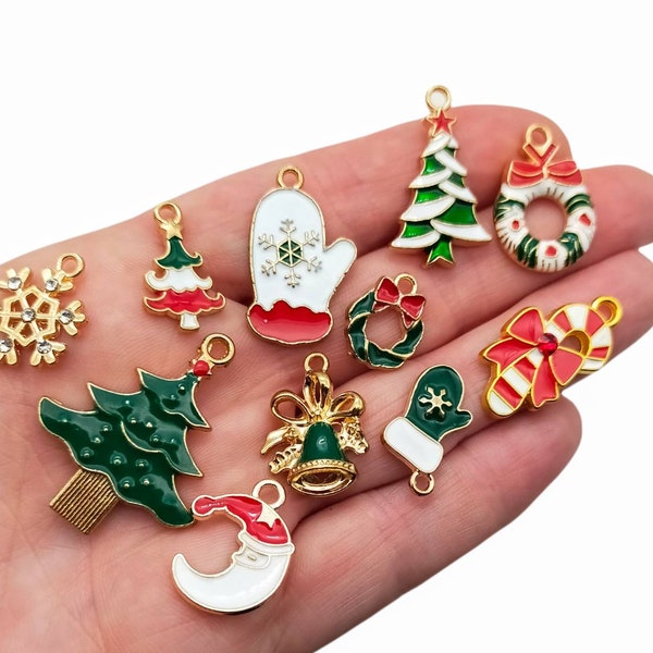 Christmas Charms - Etsy