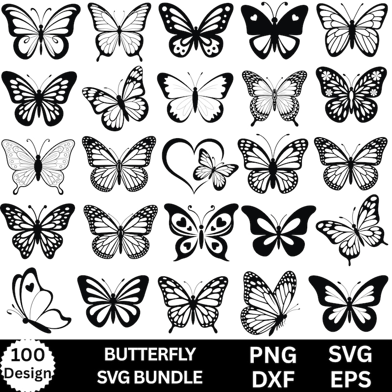Butterfly Art - Etsy