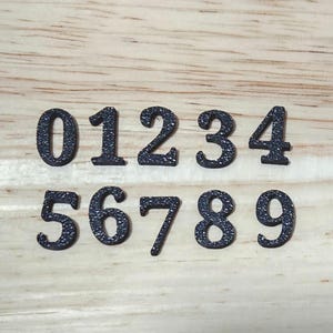 1:12 Individual Loose Dollhouse House Numbers Custom Miniature Decor - Etsy