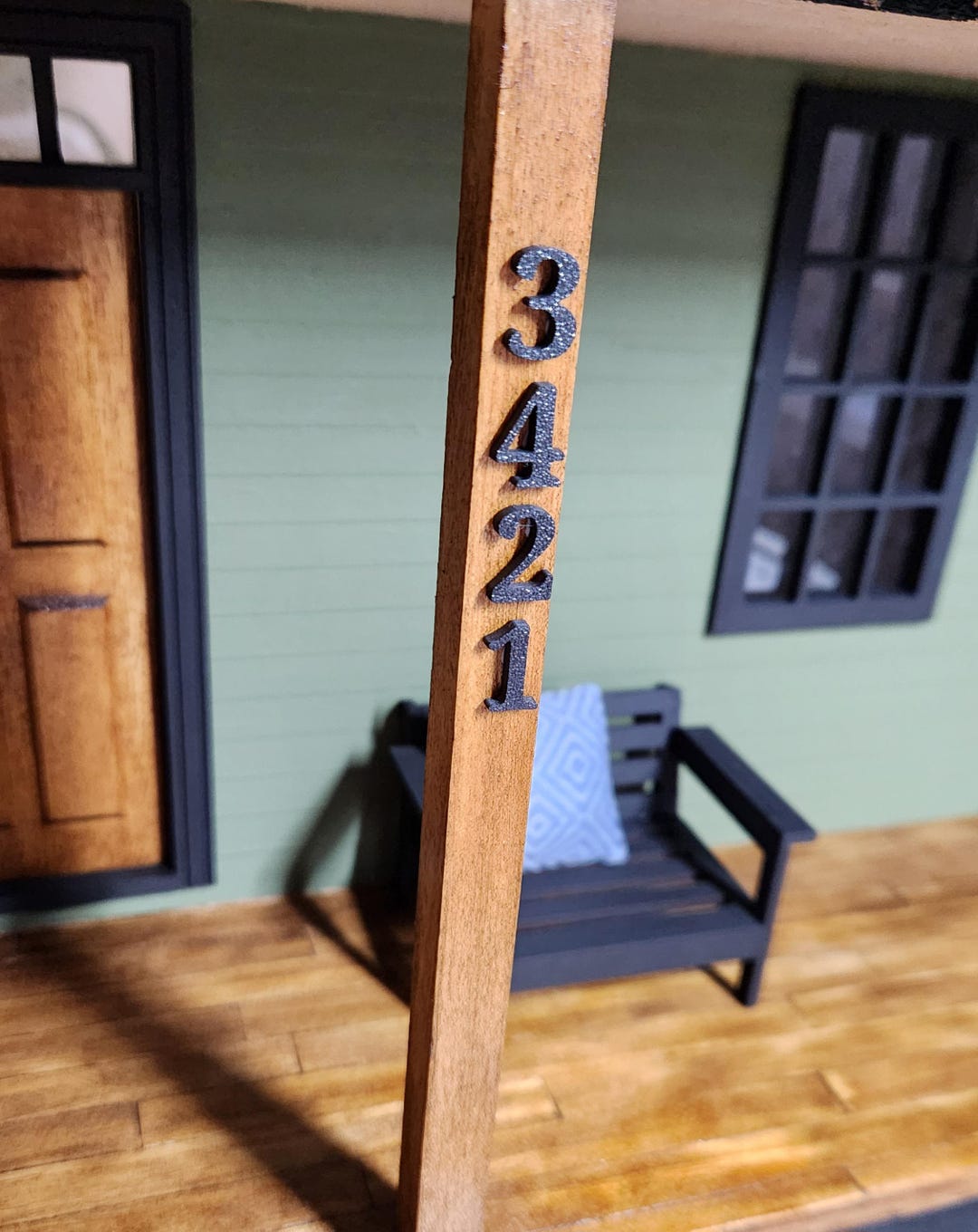 1:12 Individual Loose Dollhouse House Numbers Custom Miniature Decor - Etsy