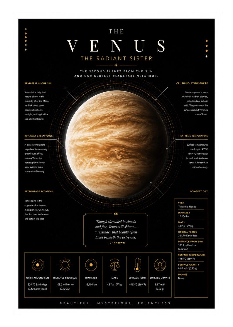 Venus — the Radiant Sister → Venus Print | the Radiant Sister ...