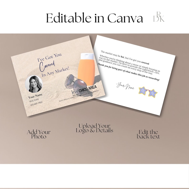 Summer Pop by Tag Template | Realtor Client Appreciation (digital ...