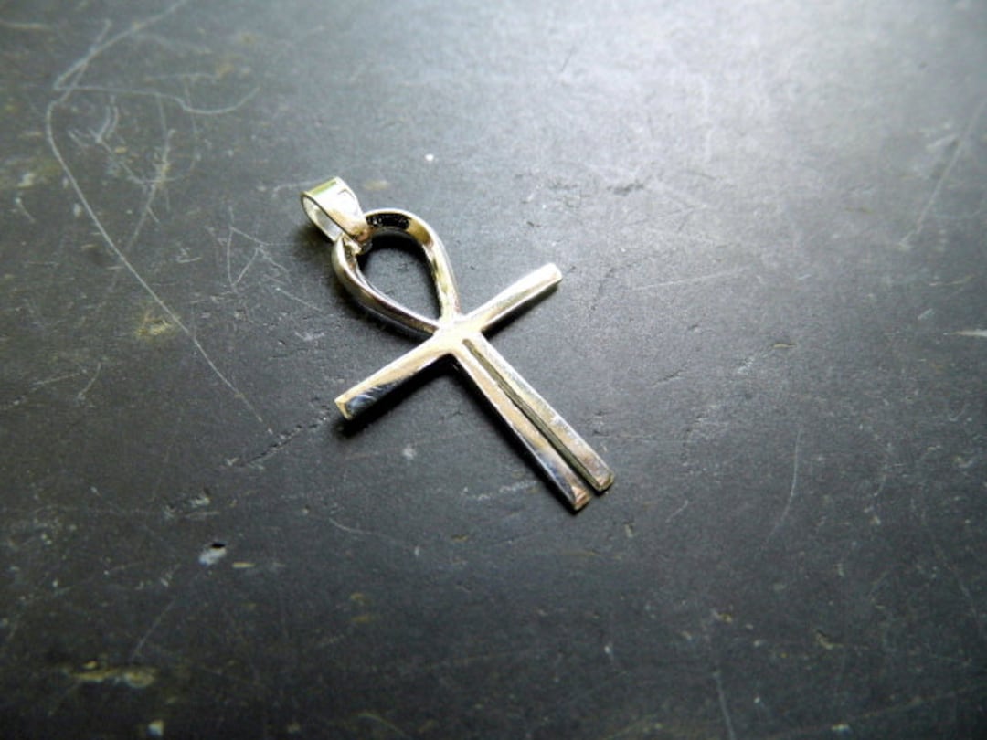 Pendant, Atlantis Cross, Ankh, Cross, Small, Silver, Protection, Amulet, Atlantis - Etsy