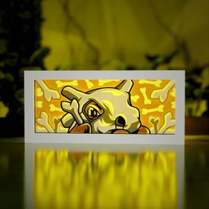 Skull Mask Bone Anime Creature LED Night Light | 3D RGB Lamp With ...