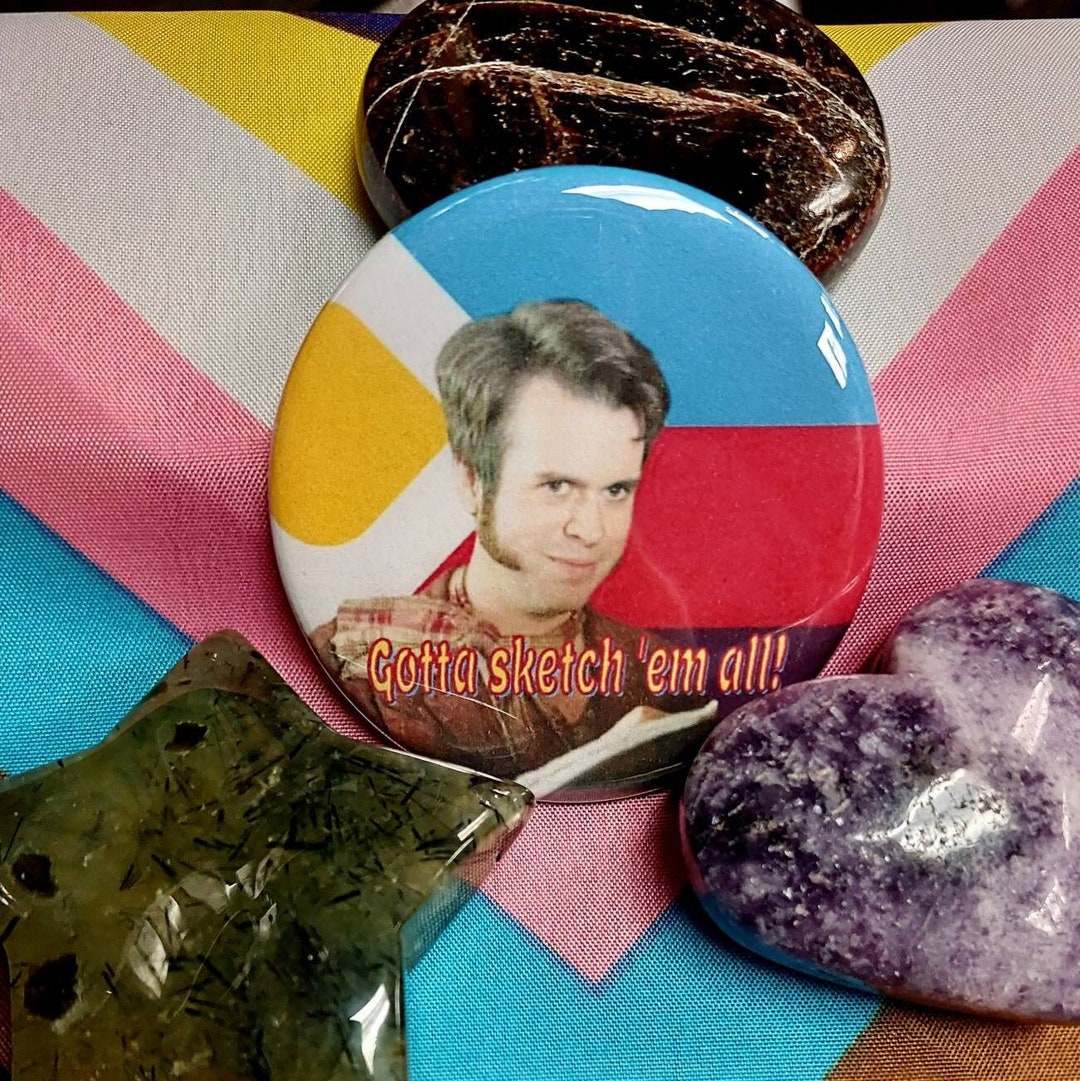 Poly Lucius Spriggs Pride Button - Etsy