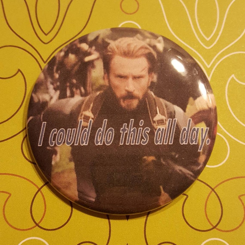 Original MCU Avengers Button Set of Six | Etsy