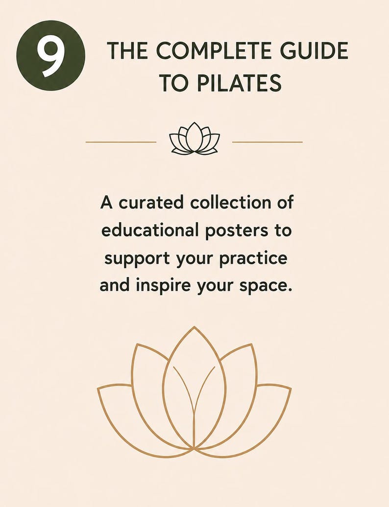 Pilates for Back Pain Relief Poster: Gentle Exercises for Lower Health ...