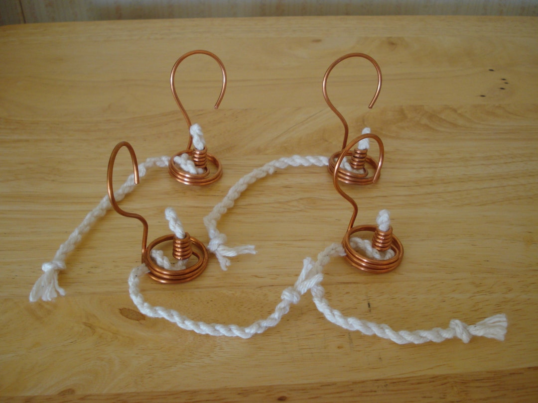 Olive Oil Peace Lamp -- Set of Four, Six, or Eight Copper Olive Oil ...