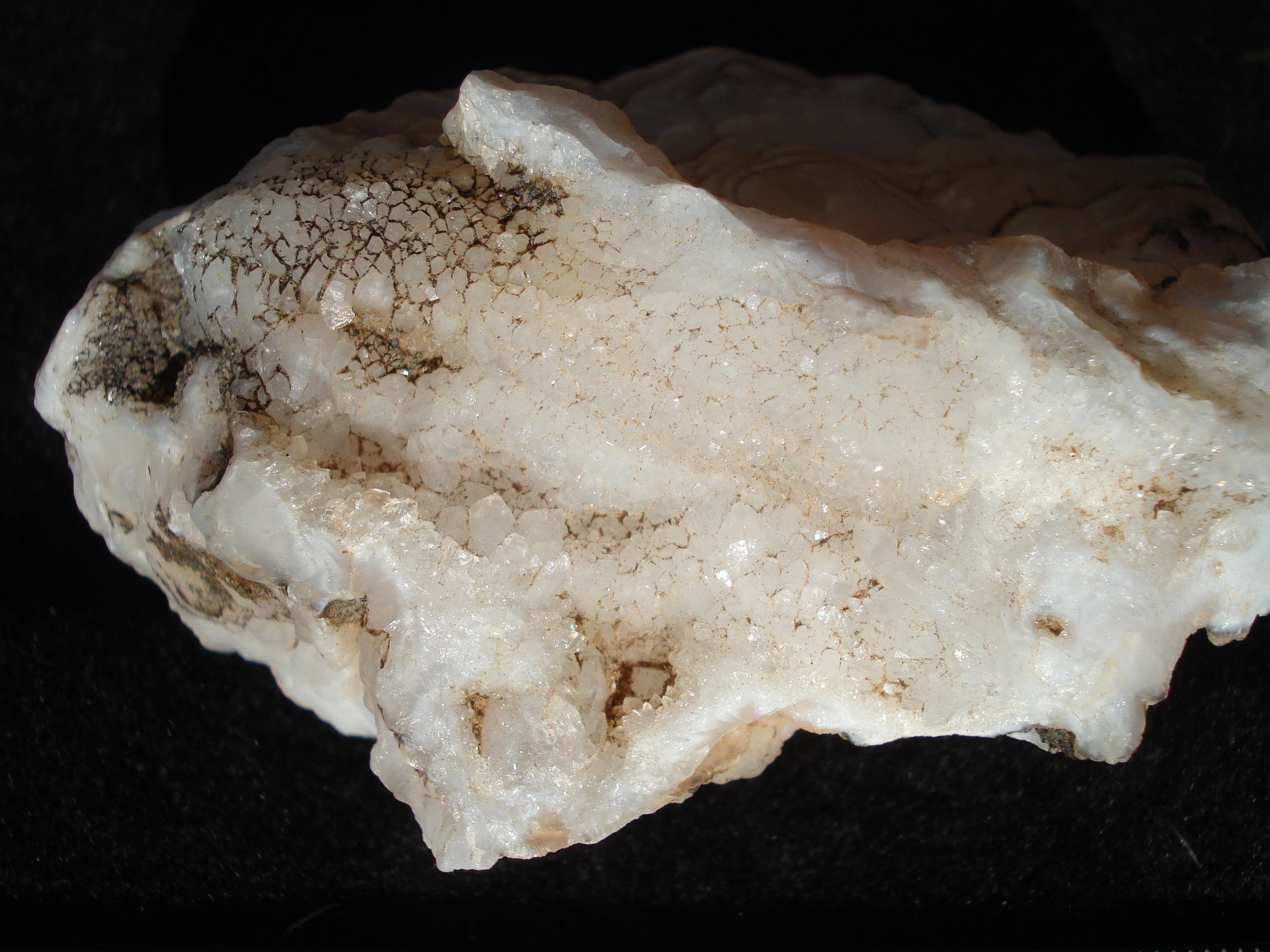 White Botryoidal Chalcedony Stone With Crystals Raw Arizona - Etsy
