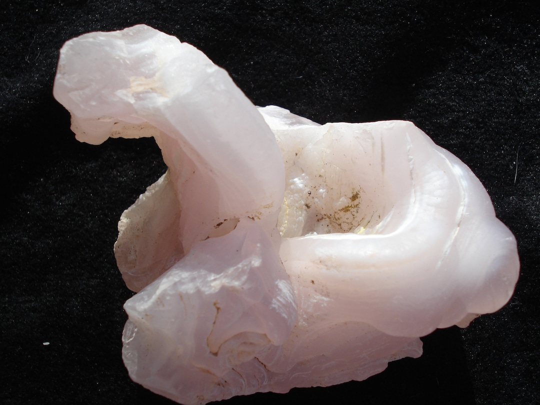 Pink Chalcedony Stone Pink Desert Rose Raw Arizona Gemstone - Etsy