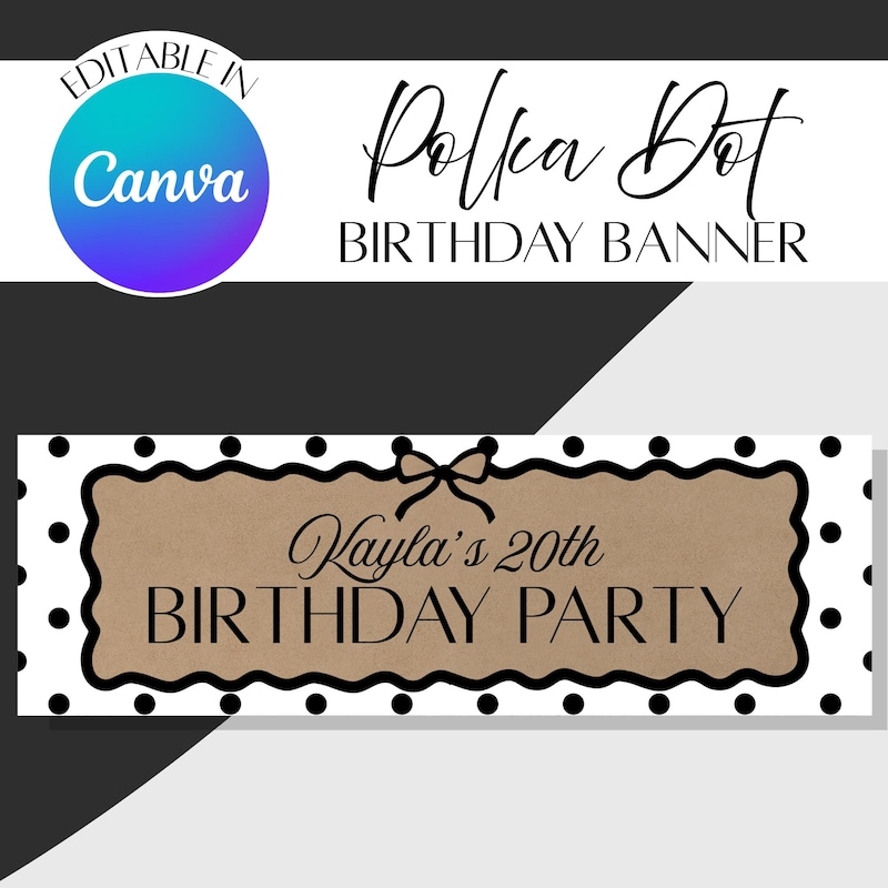 Birthday Dot Dot - Etsy