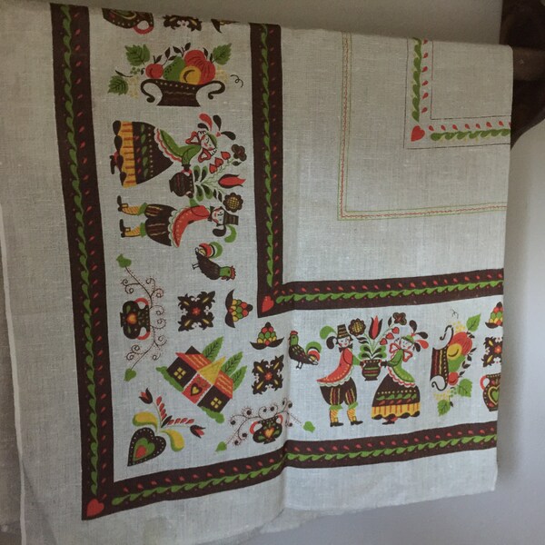 Dutch Tablecloth - Etsy