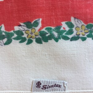SIMTEX US Made Floral Tablecloth 52 by 46 - Etsy
