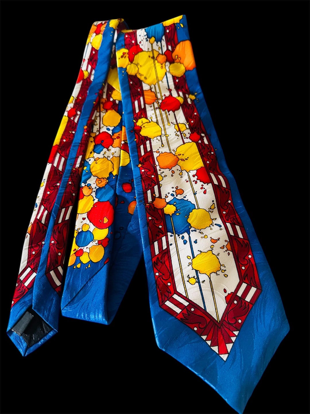 Rush Limbaugh Tie Signed 1990s No Boundaries Men’s Necktie, Iconic Bold ...