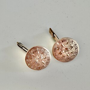 Vintage Mexican FAR FAN Sterling Silver Cufflinks With Aztec Sun Design ...
