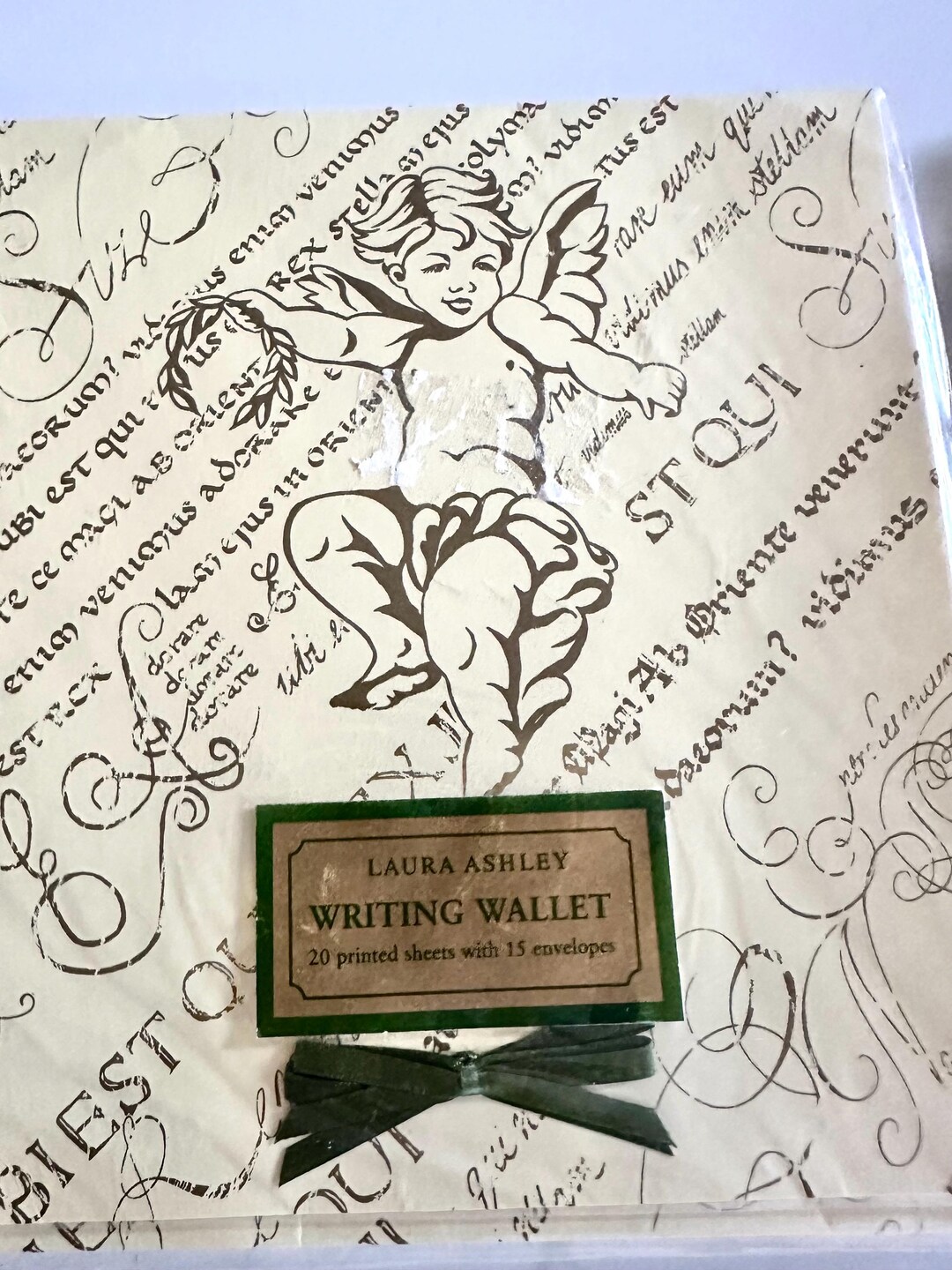 Vintage Unused Laura Ashley Writing Wallet Stationary Set Made in UK ...