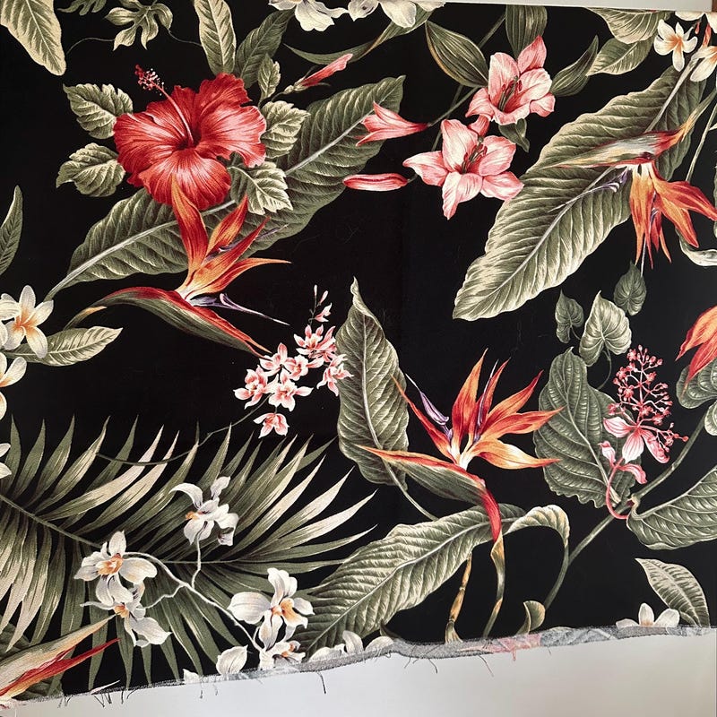 Barkcloth Fabric - Etsy