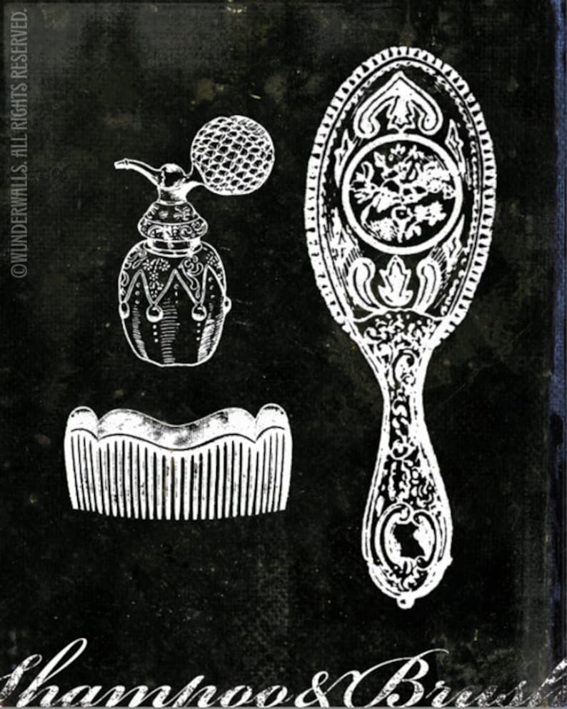 Razor Blade Victorian Old Bath Elements Large 16" X 20" Canvas-wrapped ...