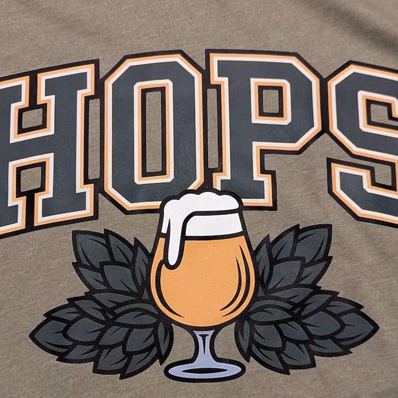 Hops Pint Glass - Etsy
