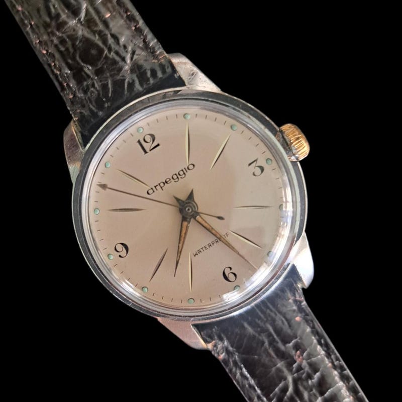 Mens 1960s Watch Wind Up - Etsy