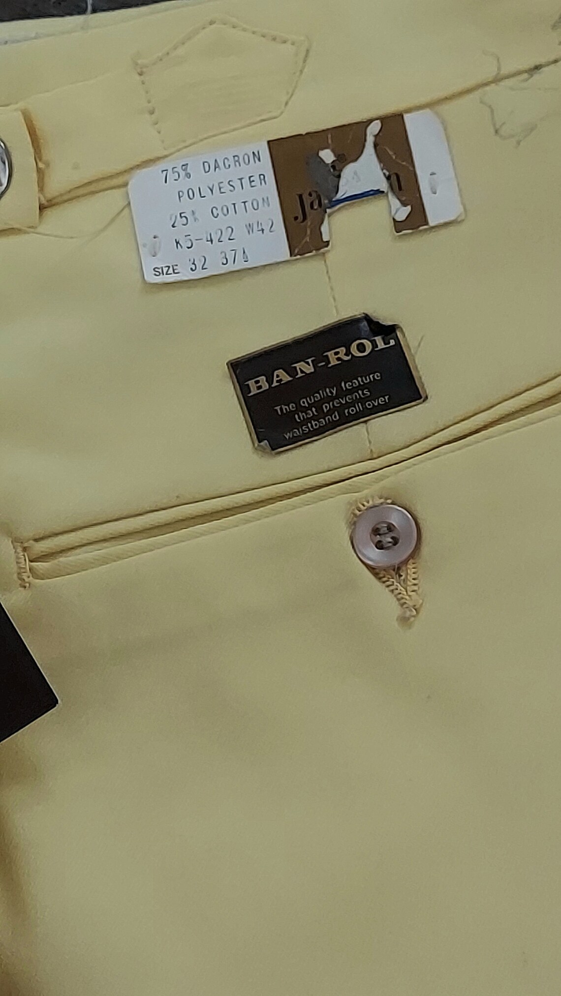 1960's Jantzen Men's Yello Walking Shorts 32" Waist - Etsy
