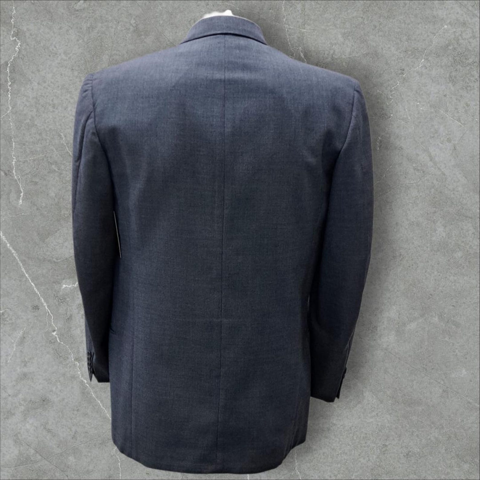 Vintage 1940's Blue Wool 3x2 DB Suit Size M Swing Dapper Deco Dandy ...