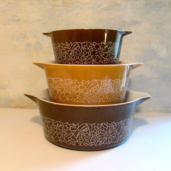 Pyrex Bowl Set - Etsy