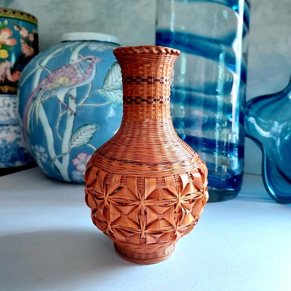 Basket Vase - Etsy