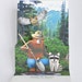 Smokey Bear Pop-up Card Popup Smokey the Bear Greeting Card With ...