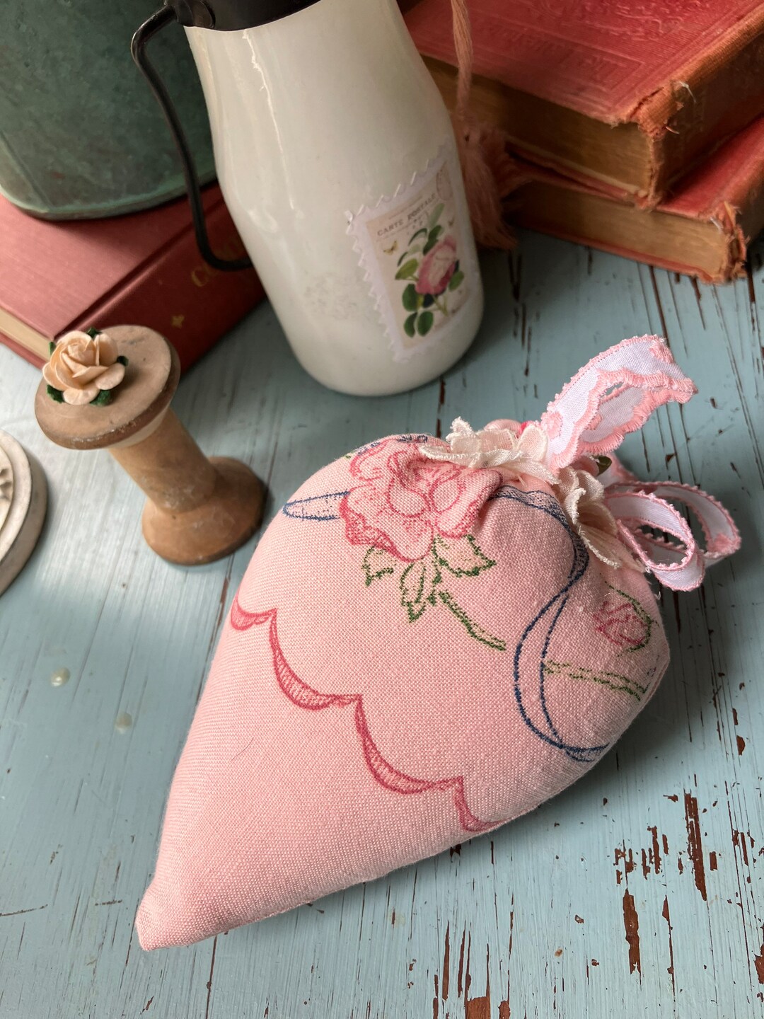 Vintage Style Strawberry Sachet/ Strawberry, Decor, Pincushion - Etsy