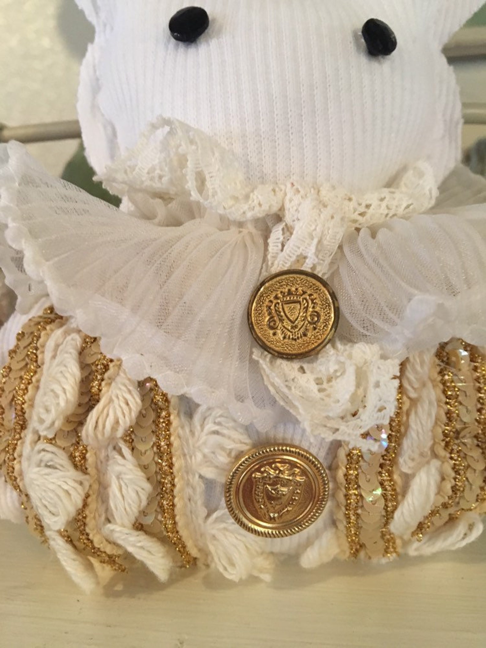 White Bunny Decor/ Nursery Bunny Decor - Etsy