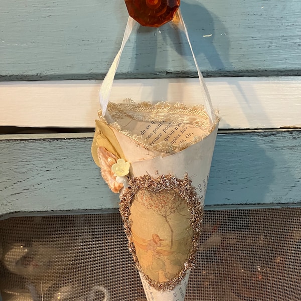 Victorian Paper Cone - Etsy