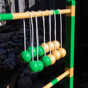 Ladder Ball Bola Ball Sets Custom Colors for Weddings or Sports Teams ...