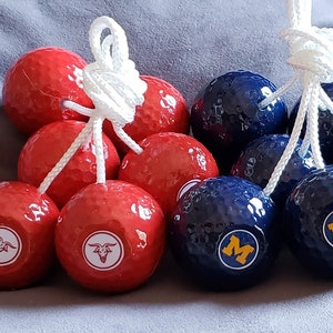 Ladder Ball Bola Ball Sets Custom Colors for Weddings or Sports Teams ...