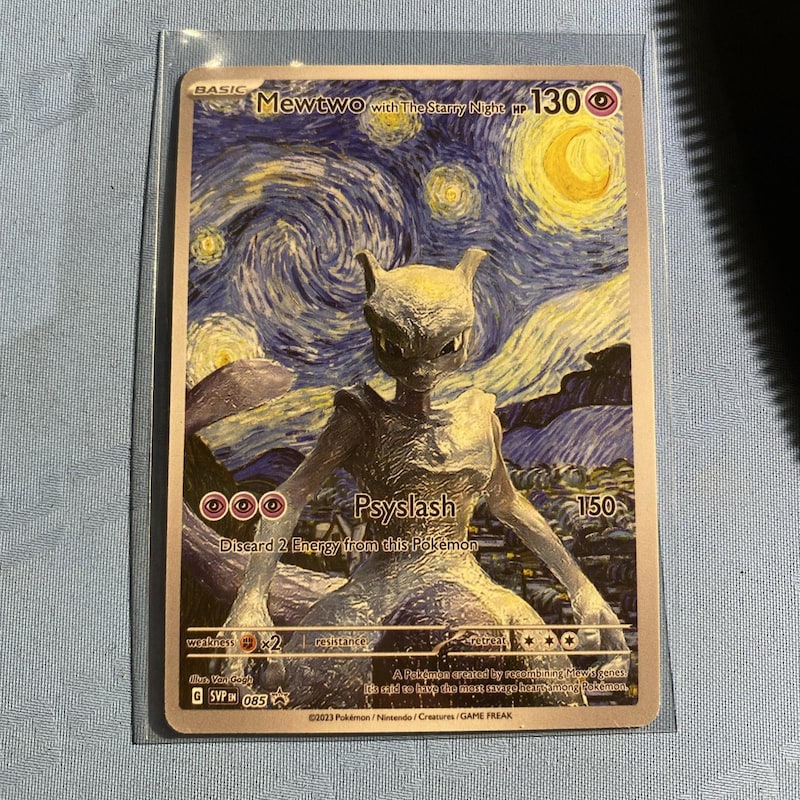 Starry night mewtwo - Etsy.de