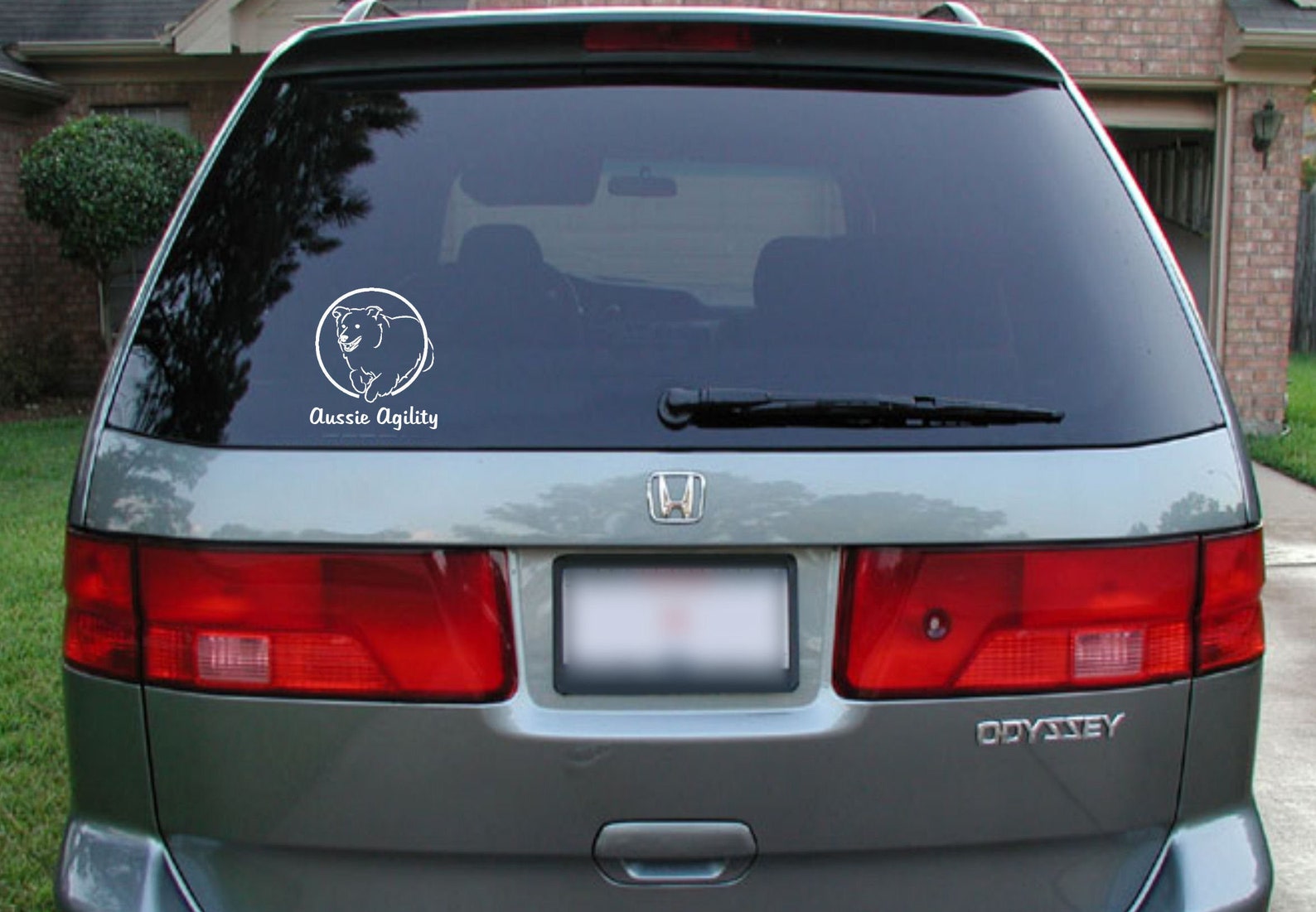 Bulldog Vinyl Car Decal | Etsy