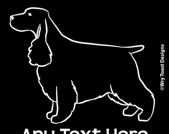 Cocker Spaniel Decal | Etsy