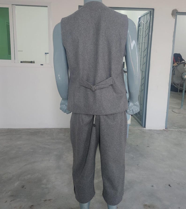 18th Century Men's Wool Suit – Colonial Frock Coat, Vest, Breeches ...