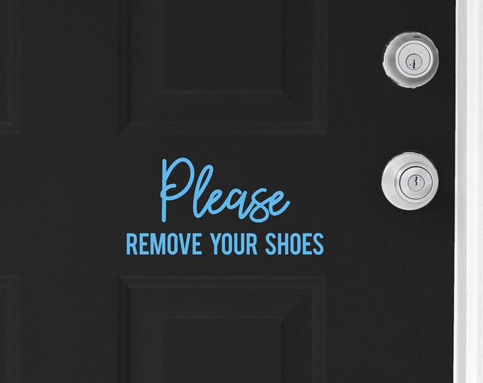 Front Door Name Decal Name Decal for Door Door Name Decals - Etsy