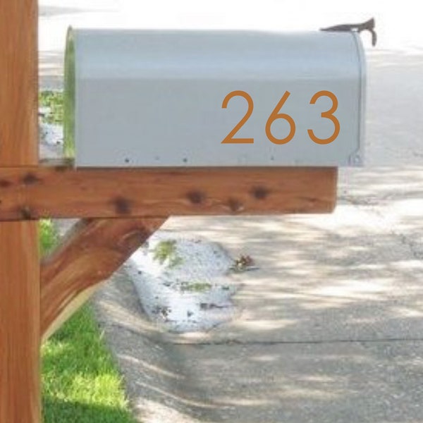 Mailbox Numbers - Etsy