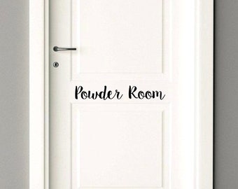 Changing Room Door Decal Changing Room Decal Bathroom Door - Etsy